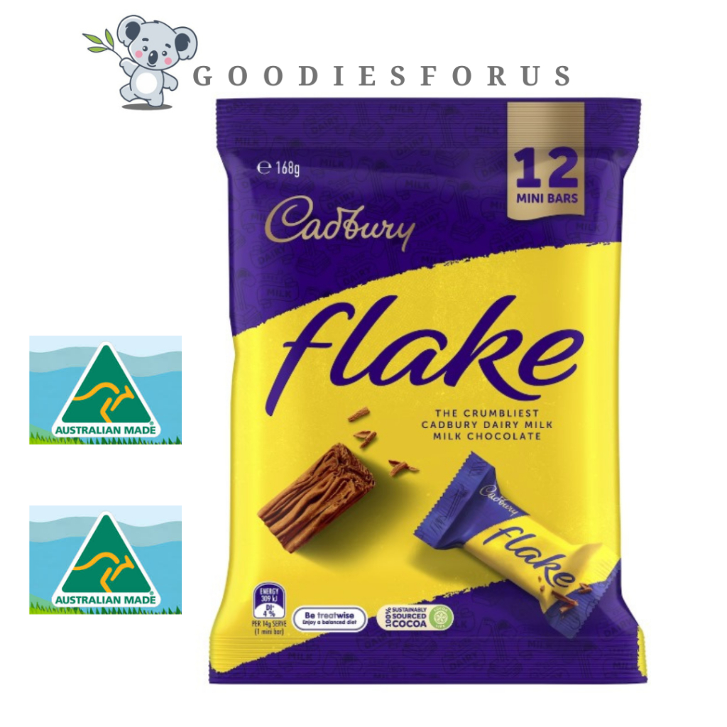 Jual Cadbury Australia Flake Australia share pack isi 12 | Shopee Indonesia