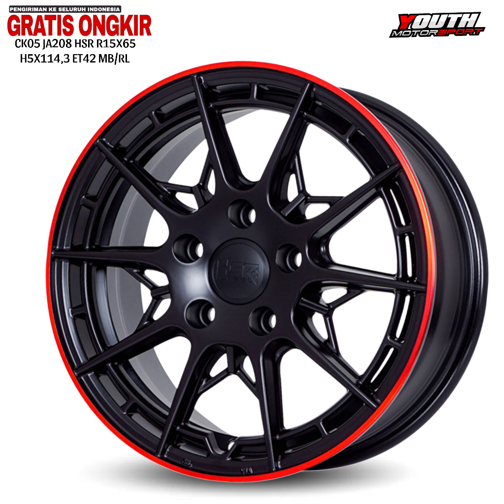 Jual Velg r15 hsr ck05 cocok untuk ertiga,xpander,apv,carry dll ...
