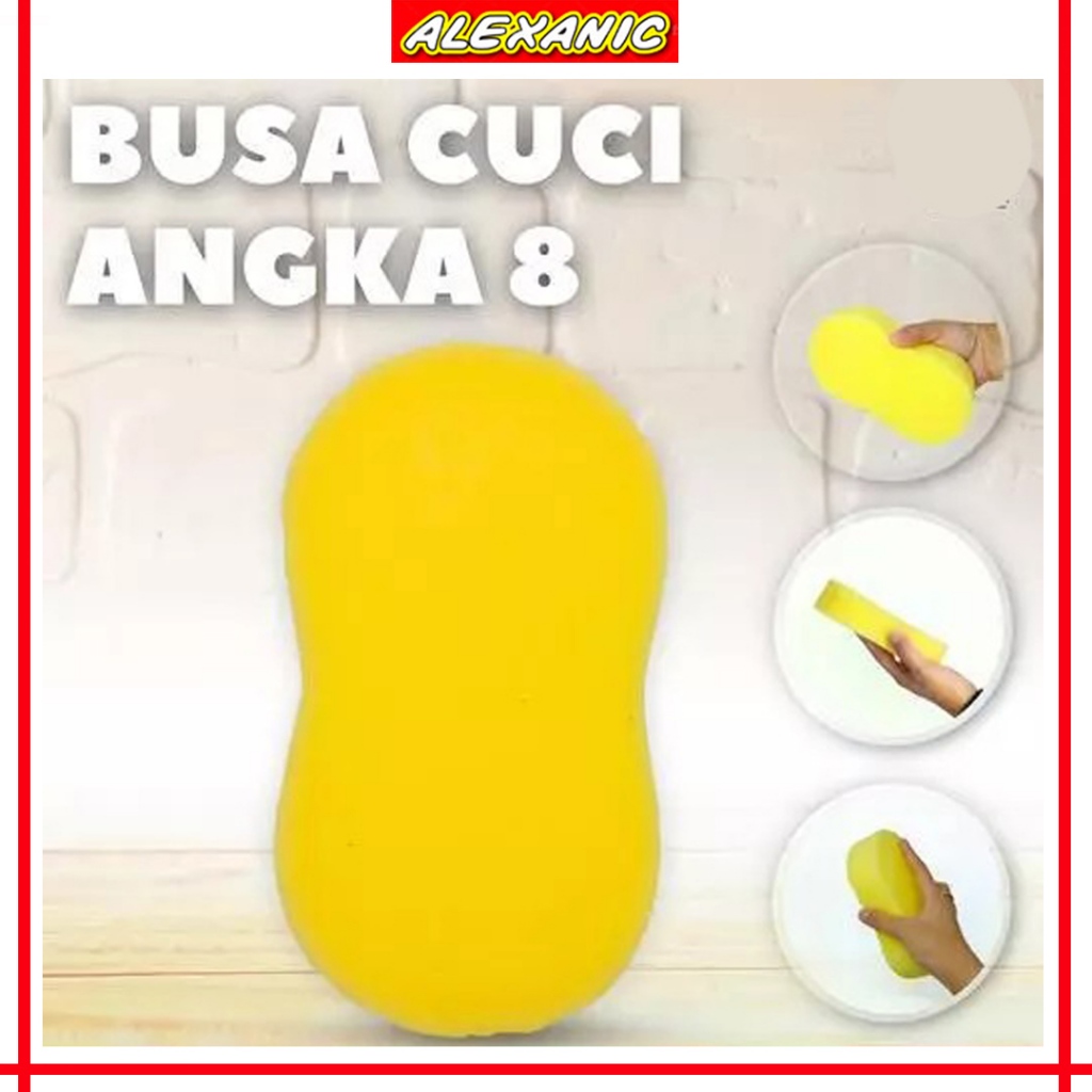 Jual Sponge Busa Cuci Mobil Motor Piring | Busa Spon Multifungsi | Spon ...