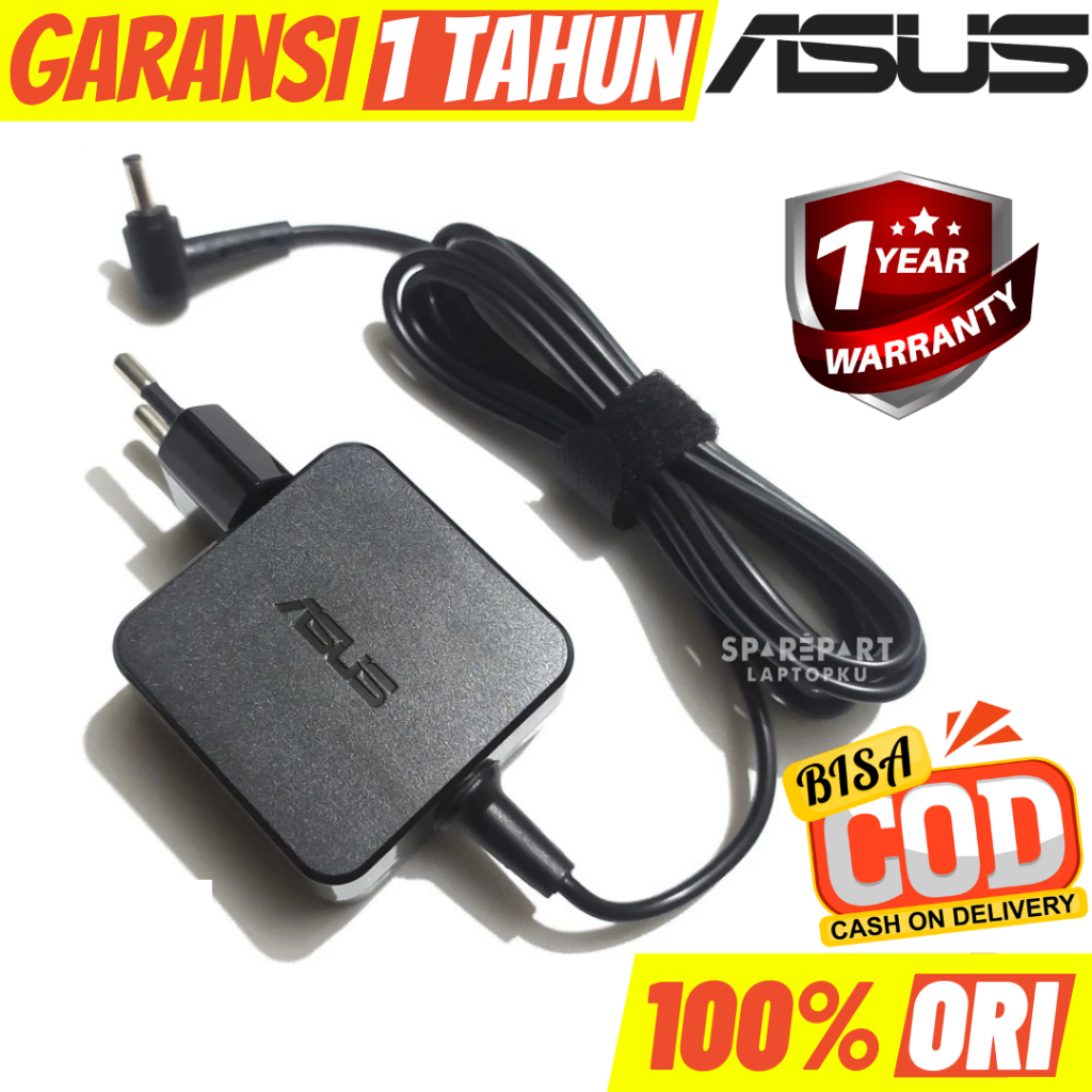 Jual Charger Laptop Original Asus Vivobook Zenbook Series X200CA X453M X441 A442U A456U A412 ...