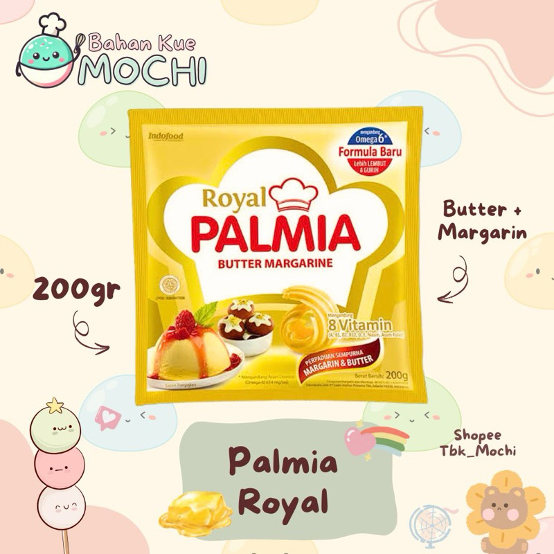 Jual Palmia Royal 200gr / Mentega Margarin Palmia Royal / Butter ...