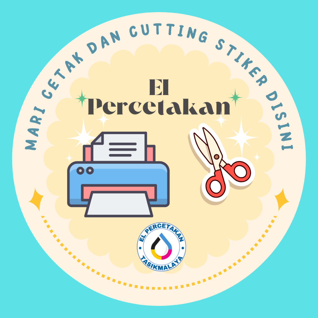 Jual Cetak Stiker Custom - Desain Bebas, Cutting Sesuai Ukuran 5cm ...