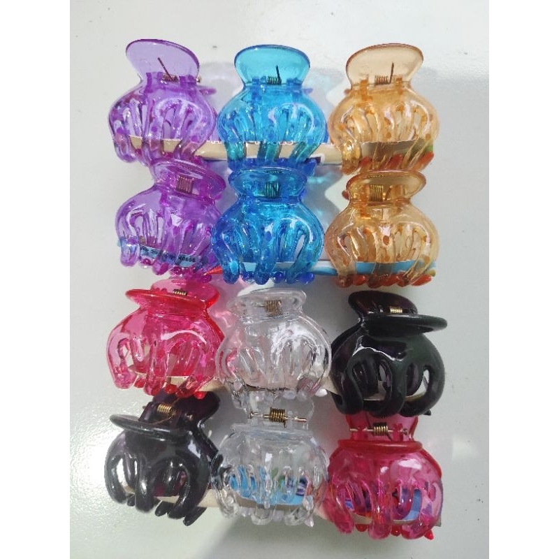 Jual jedai Bening ukuran 5 cm isi 12 pcs Gigi 5 jepitan rambut jepit grosir | Shopee Indonesia