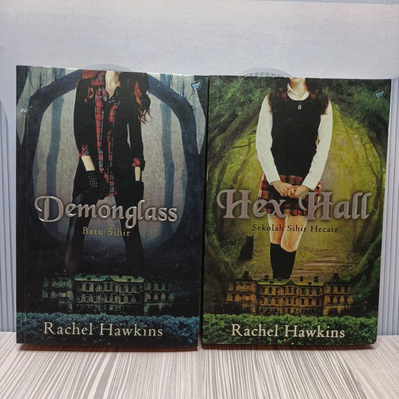 Jual Novel Karya Rachel Hawkins Original Preloved Demonglass hex hall ...
