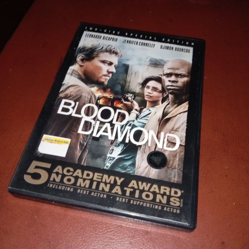 Jual DVD Leonardo Dicaprio BLOOD DIAMOND isi 2 disk | Shopee Indonesia