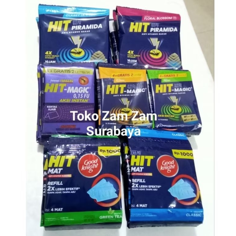 Jual HIT MAGIC - HIT MAT - HIT PIRAMIDA HARGA PER 1 RENCENG | Shopee ...