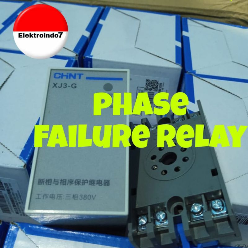 Jual phase relay chint XJ3-G HINT original 380v Pelindung fasa terbalik ...
