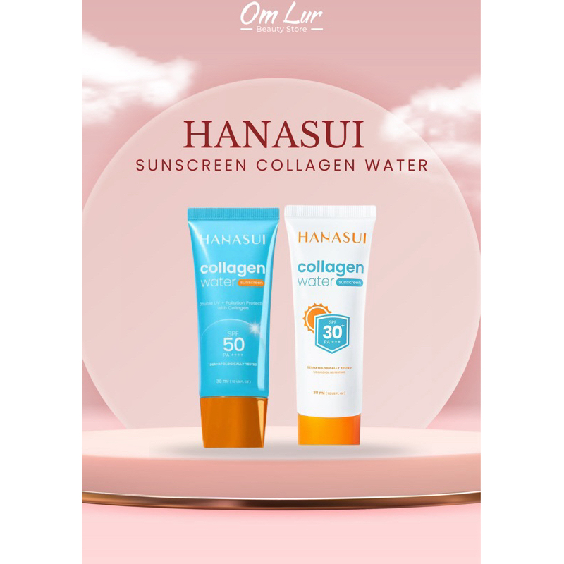 Jual Hanasui Sunscreen Collagen Water Spf 50 Spf 30 / Hanasui Suncreen ...