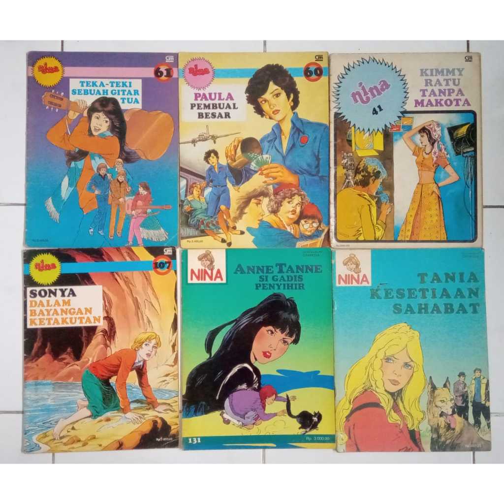 Jual Komik Majalah Nina tahun 80an | Shopee Indonesia