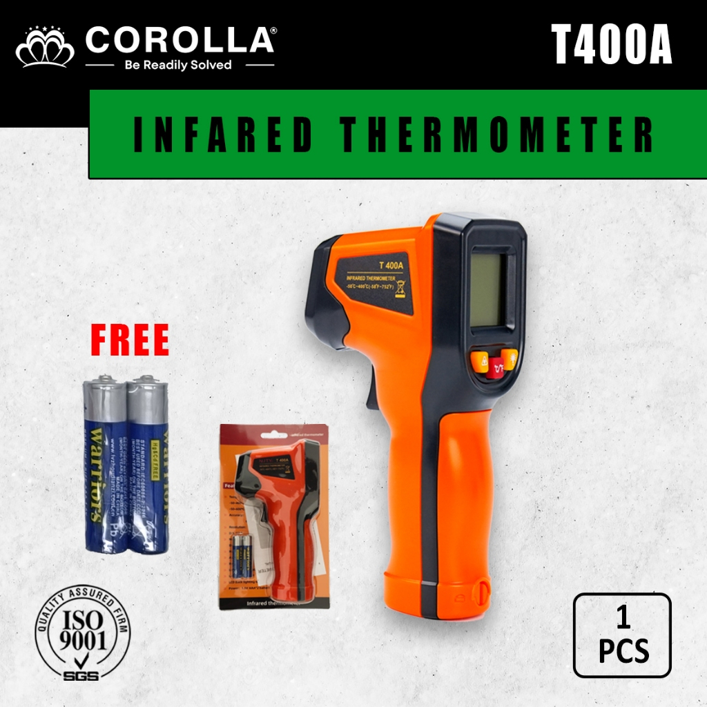 Jual Thermometer Termometer Thermogun GM-320 Infrared -50C - 400C ...