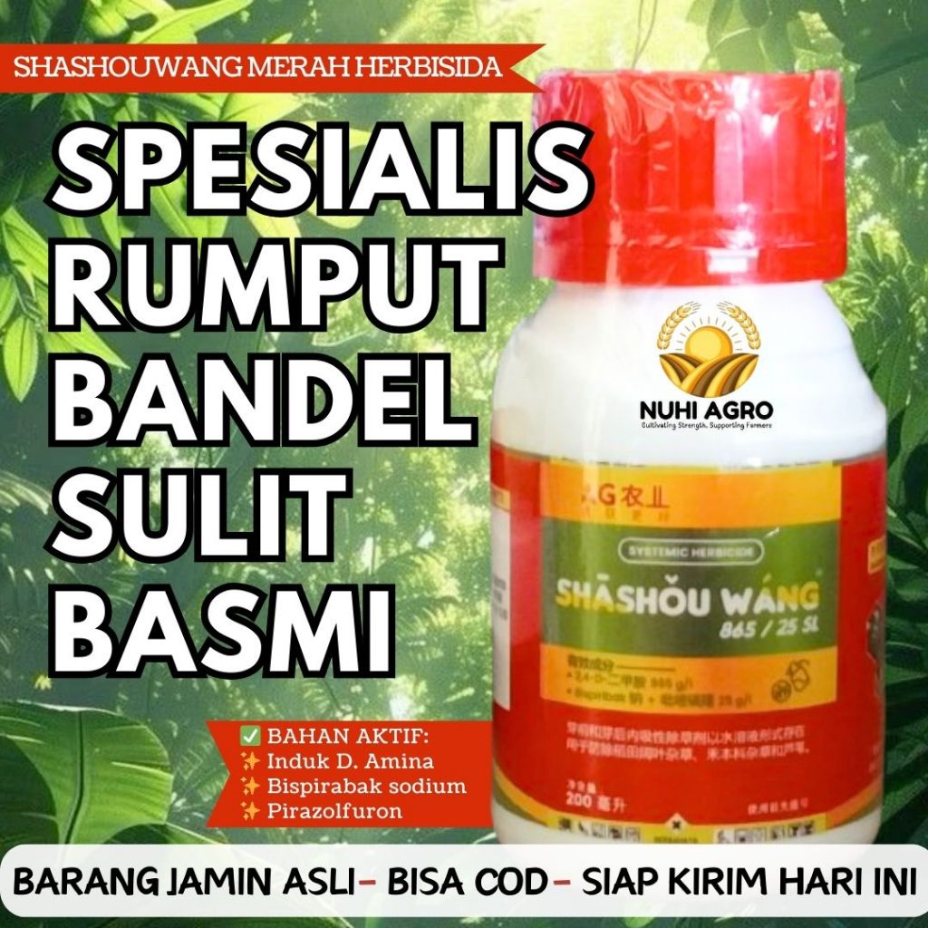 Jual Shashou Wang Herbisida Sistemik Selektif Pembasmi Rumput Liar ...