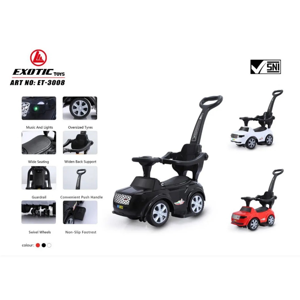 Jual MAINAN MOBIL DORONG ANAK || ADA MUSIK DAN LAMPU || MOBIL DORONG ...