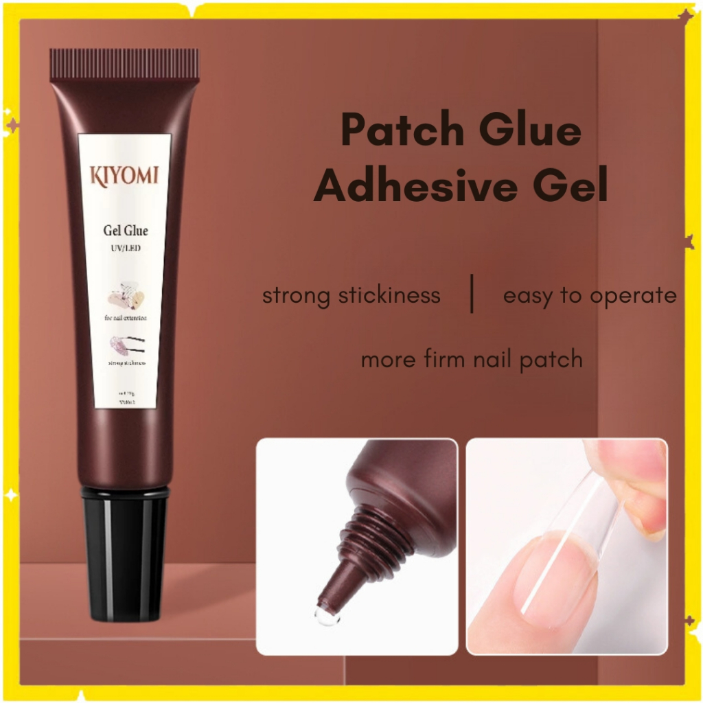 Jual KIYOMI Lem Kuku Palsu Gel Elastic 20ml Nail Extension Gel Glue Tip ...