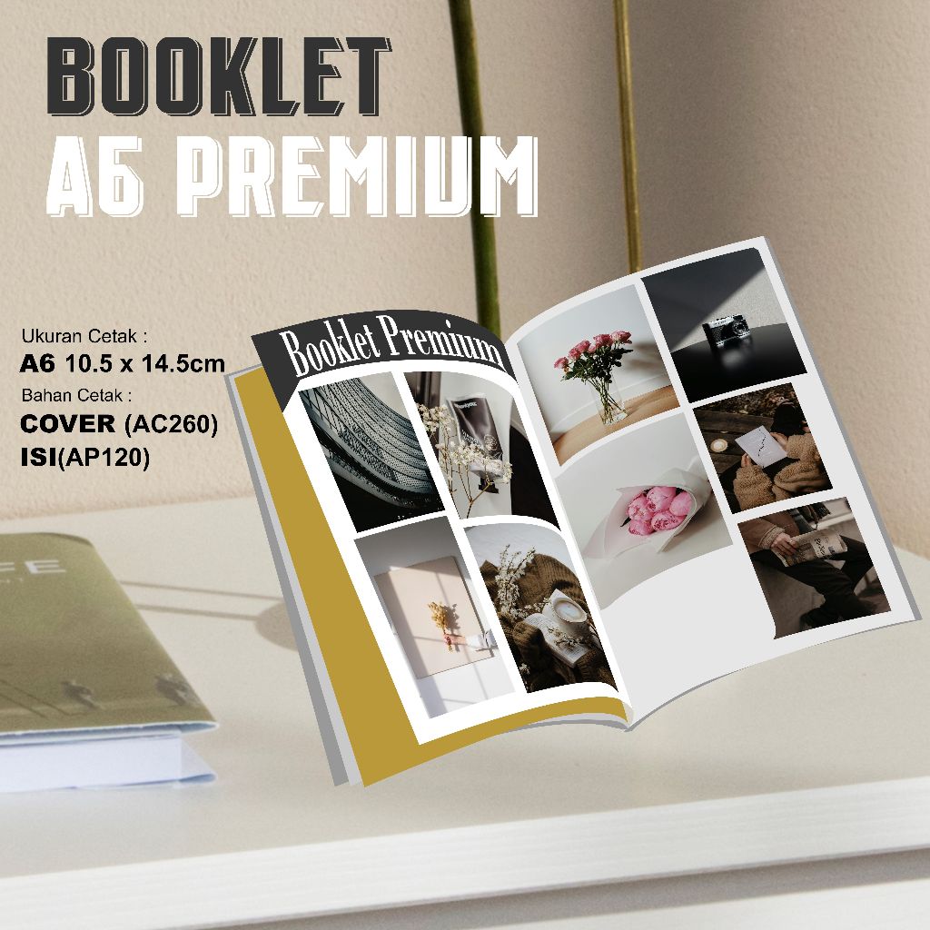 Jual Cetak Buku A6 [CUSTOM] / Photobook / Cetak Booklet Company profile A6 / Cetak Buku Custom ...