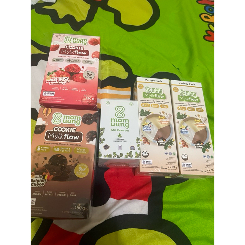 Jual MOMUUNG PELANCAR ASI 60KAPSUL/MYLKFLOW/COOKIE (freeongkir ...