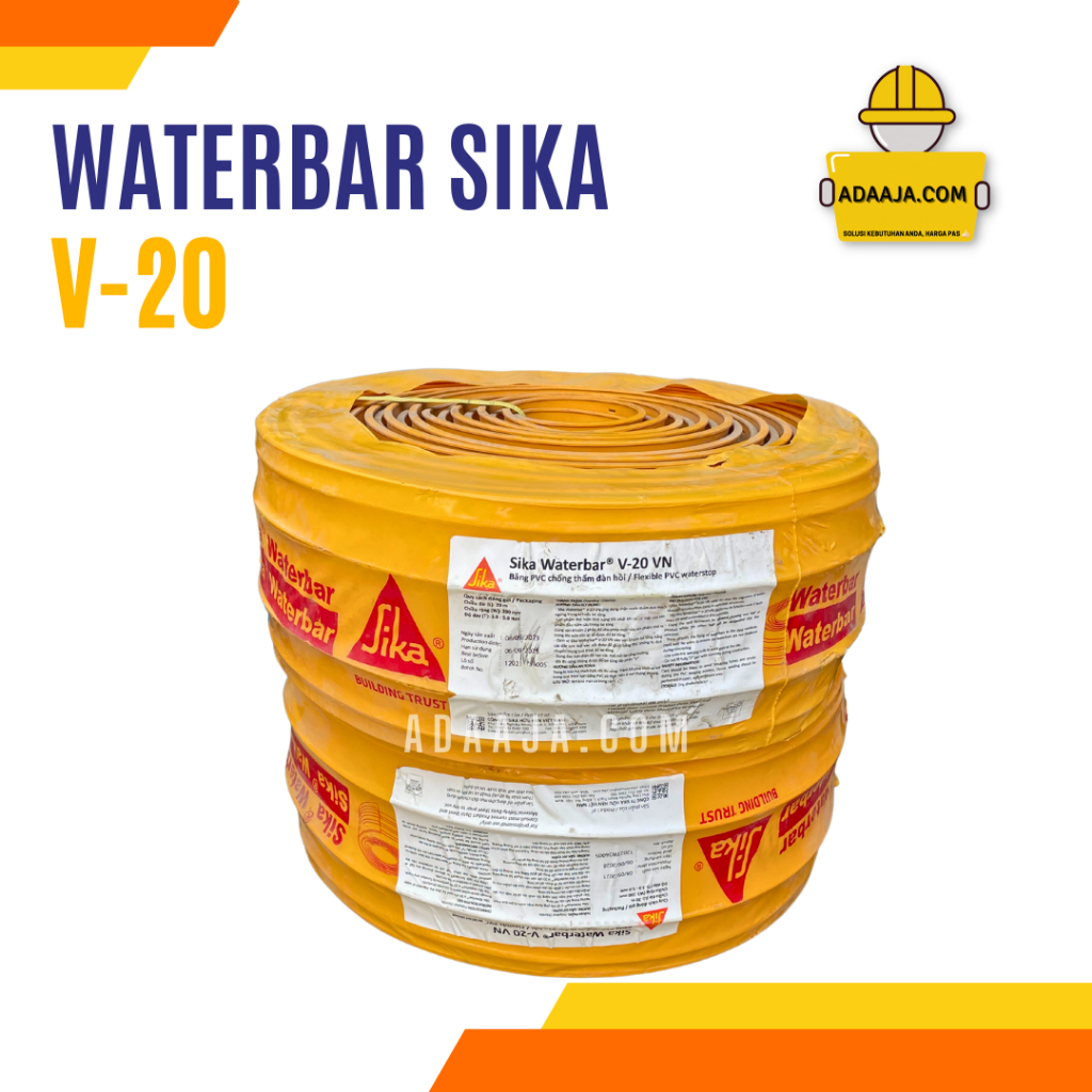 Jual Sika WaterStop Water stop V 20 Sika Waterbar Water Bar / roll | Shopee Indonesia