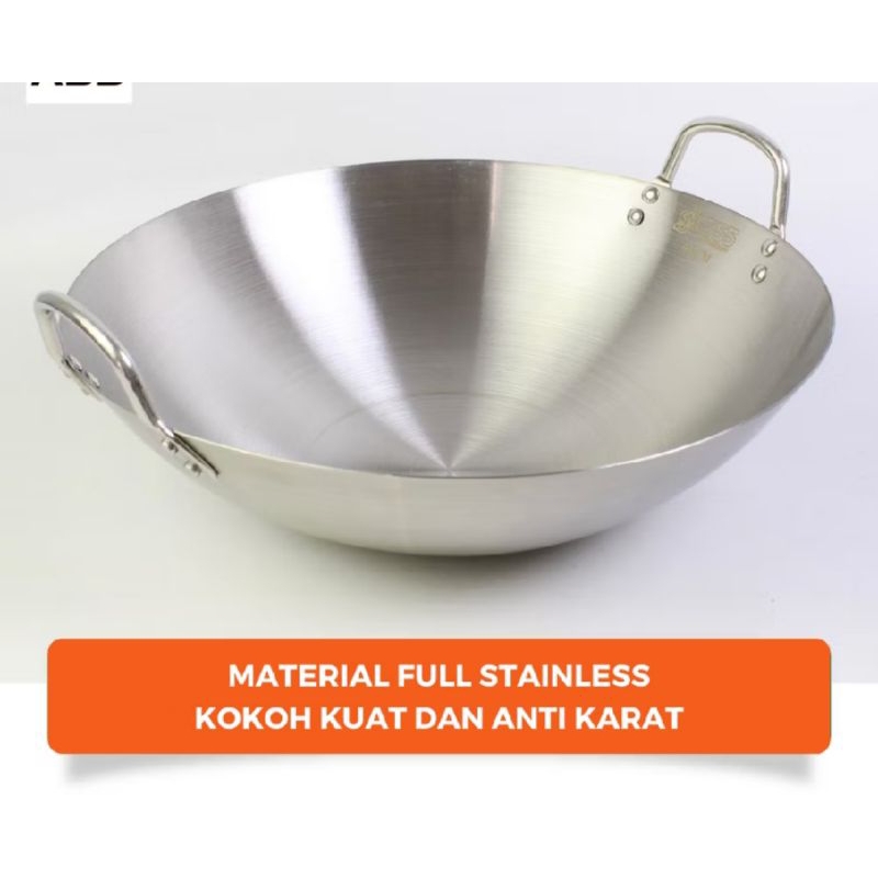 Jual kuali stainless steel 28cm | Shopee Indonesia