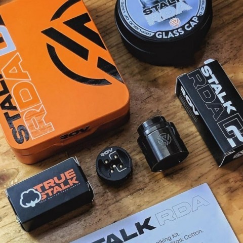 Jual RDA STALK D2 RDA DUAL COIL 24MM AUTHENTIC BY ROV | Shopee Indonesia