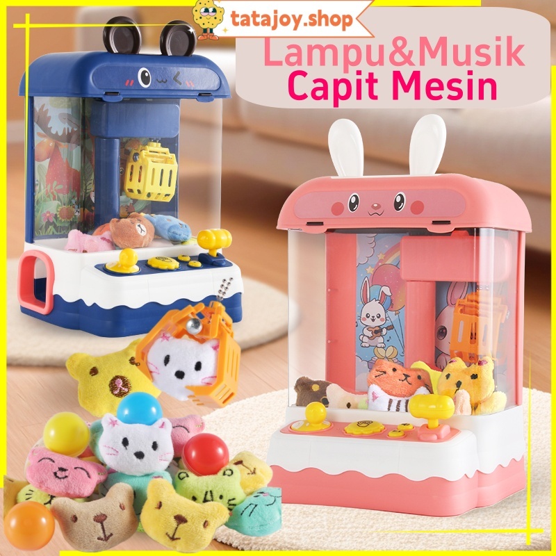 Jual Tatajoy Mainan Mesin Capit [NEW] Claw Machine Jumbo dengan Lampu ...