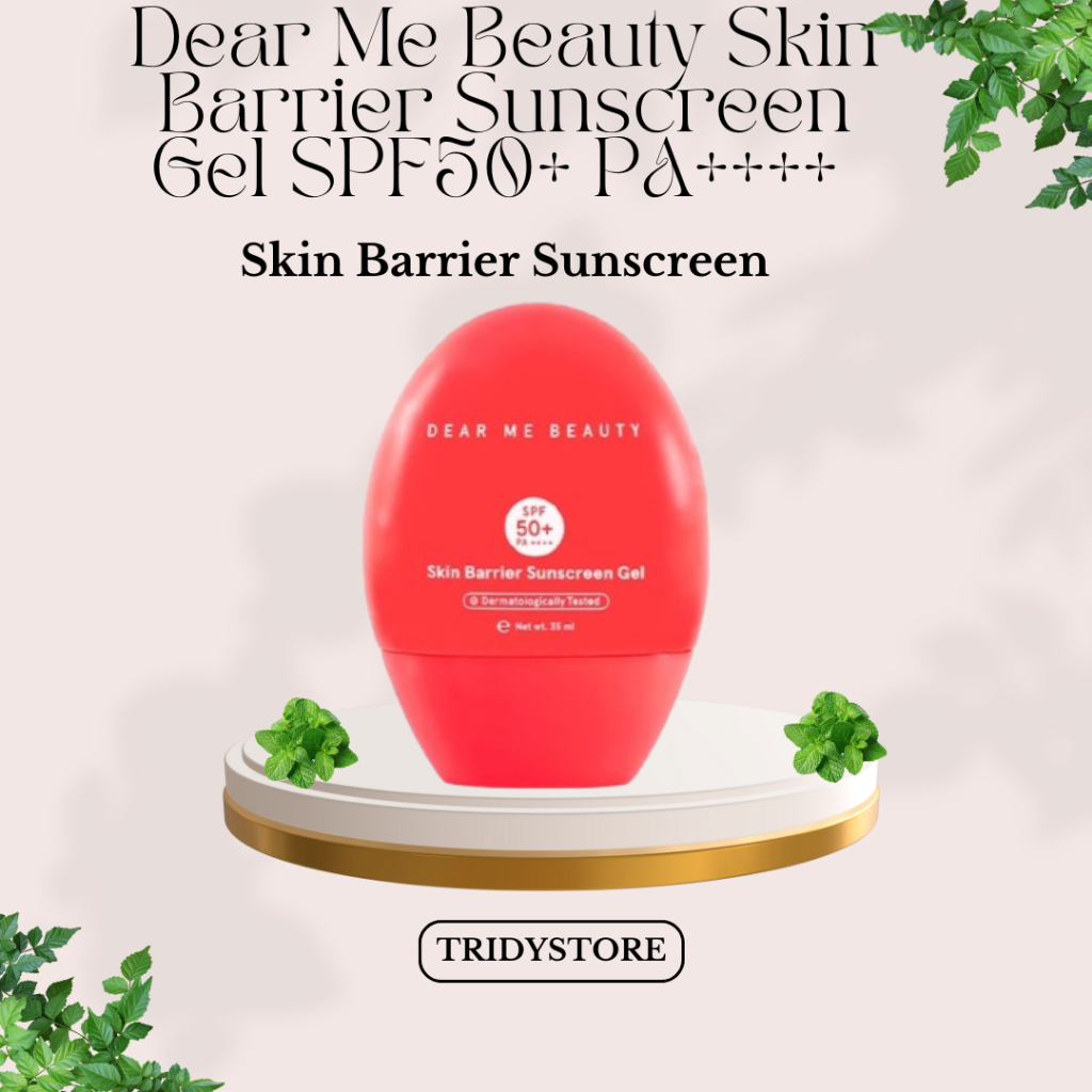 Jual Dear Me Beauty Skin Barrier Sunscreen Gel SPF50+ PA++++ | Skin ...
