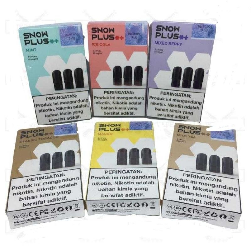 Jual Snow Plus Pods Cartridge Gen 3 Authentic | Shopee Indonesia