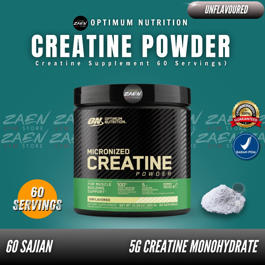 Jual Optimum Nutrition ON Creatine Powder 300 Gr Platinum Creatine ...