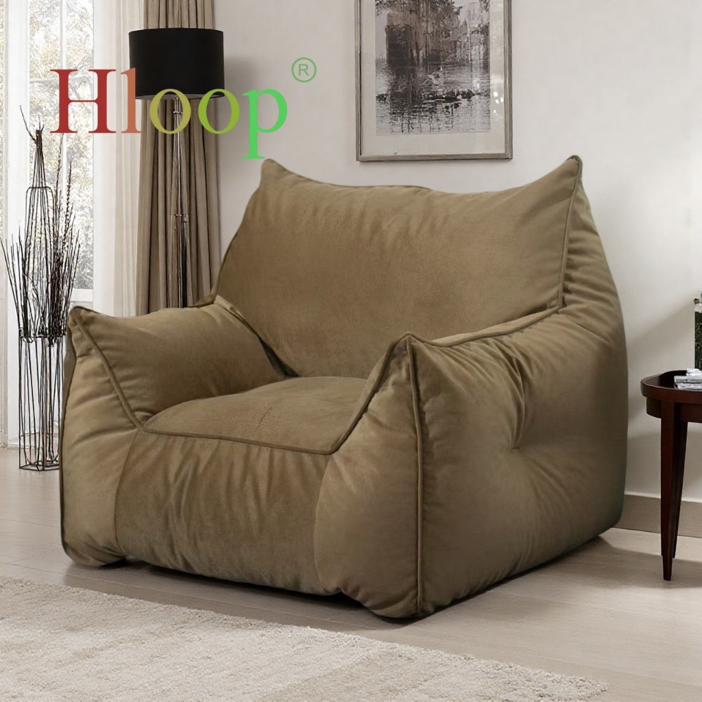 Jual HLOOP beanbag aesthetic/sofa minimalis/sofa single/sofa santai/sofa kamar/sofa kecil ...