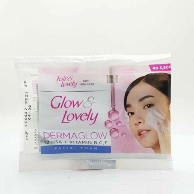 Jual GLOW LOVELY FACIAL FOAM SACHET | Shopee Indonesia