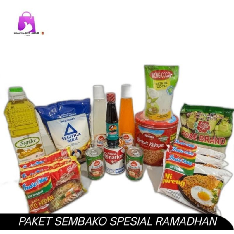 Jual Paket sembako SUMATRA JAYA ABADI spesial Ramadhan 250 | Shopee ...