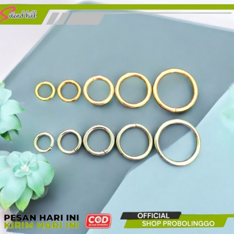Jual Ring bulat tebal diameter 1,5cm 2cm, 2,5cm 3cm | Shopee Indonesia