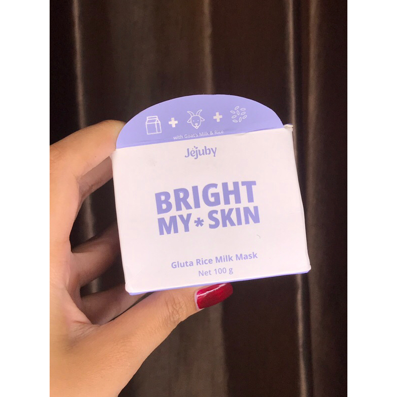 Jual JEJUBY Bright My Skin - Gluta Rice Milk Mask 2in1 Bleaching ...