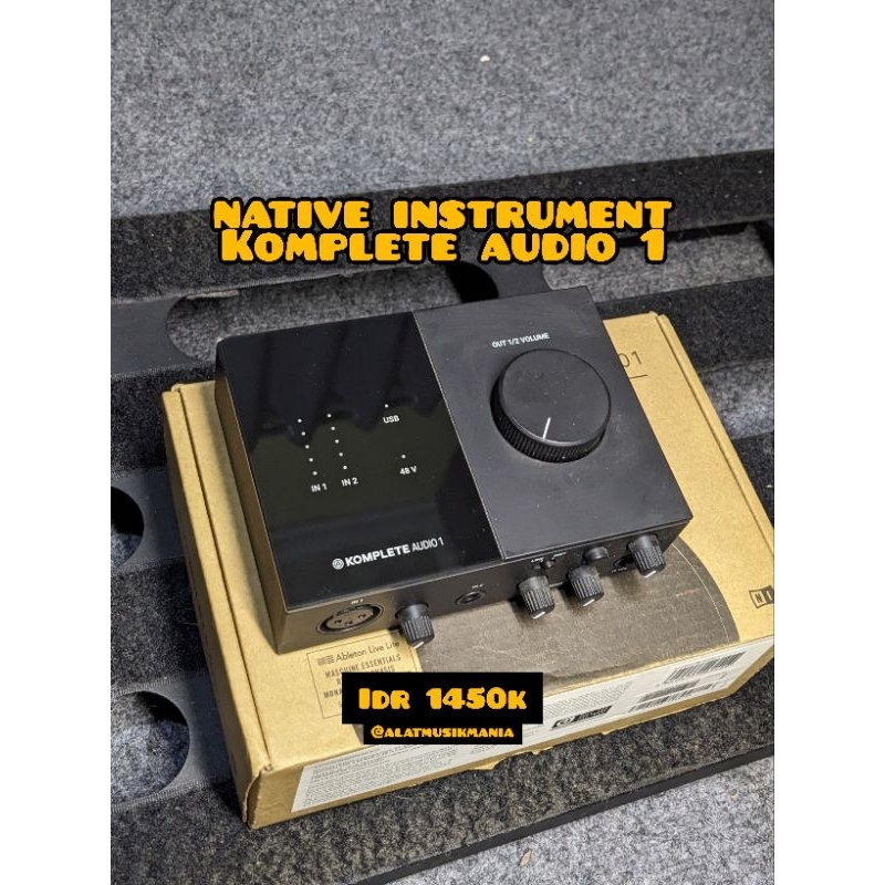 Jual Native Instrument Komplete Audio 1 Soundcard Recording Bekas ...