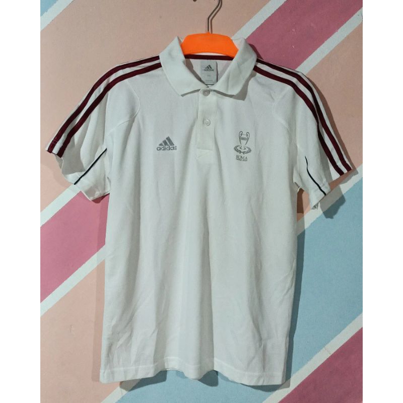 Jual kaos Polo Adidas UCL finale rome Roma 2009 original | Shopee Indonesia