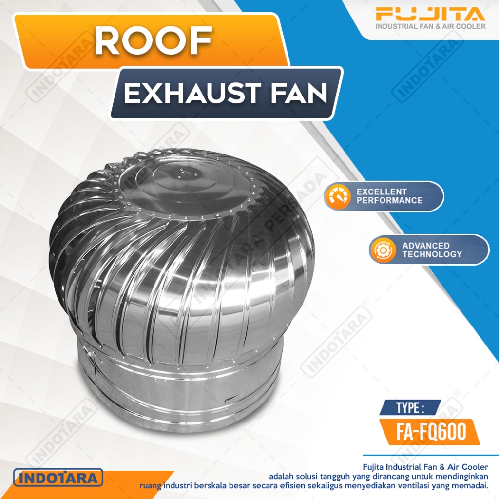 Jual Turbin Ventilator Turbine Roof Fan Ventilasi Exhaust Atap Rumah ...