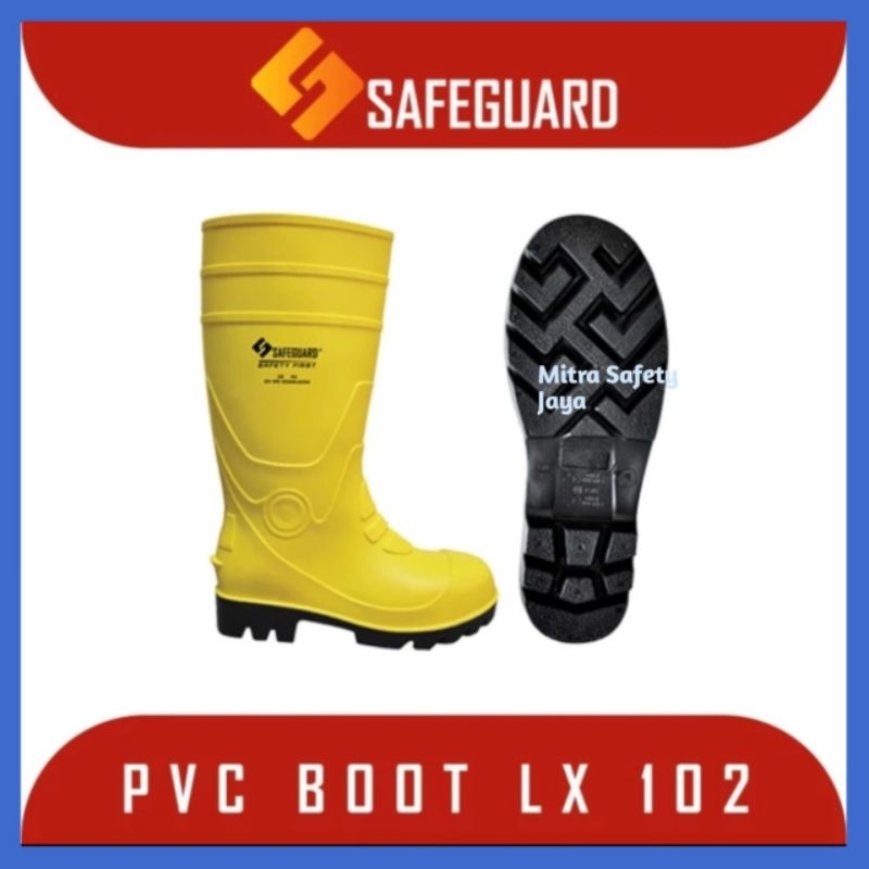 Jual Sepatu Safety Boot Safeguard Lx102 Original | Shopee Indonesia