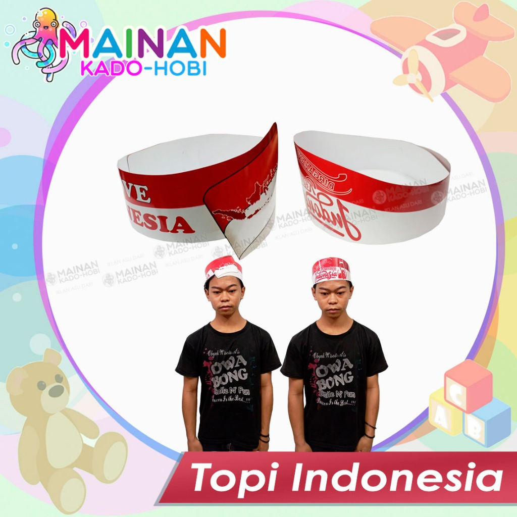Jual LOMBA 17 AGUSTUSAN HOBI KOLEKSI TOPI LINGKAR INDONESIA MERDEKA ...