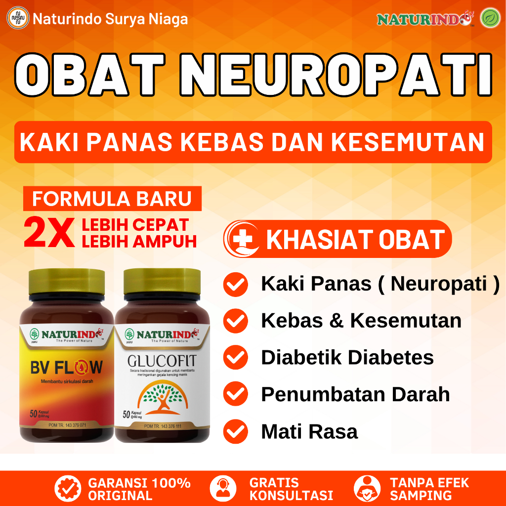 Jual Obat Kaki Panas Neuropati Retinopati Diabetik Diabet Diabetes ...