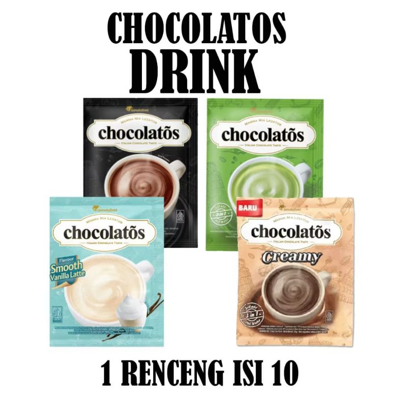 Jual chocolatos drink 1 renceng 10 sachet | Shopee Indonesia