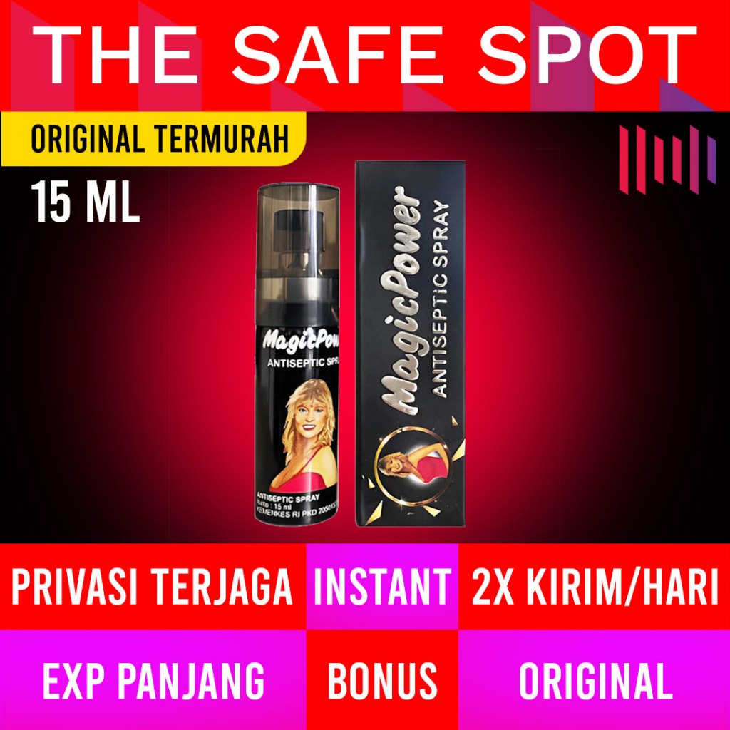 Jual Magic Spray Tahan Lama Antiseptic Magic Power Spray Pria Semprot ...