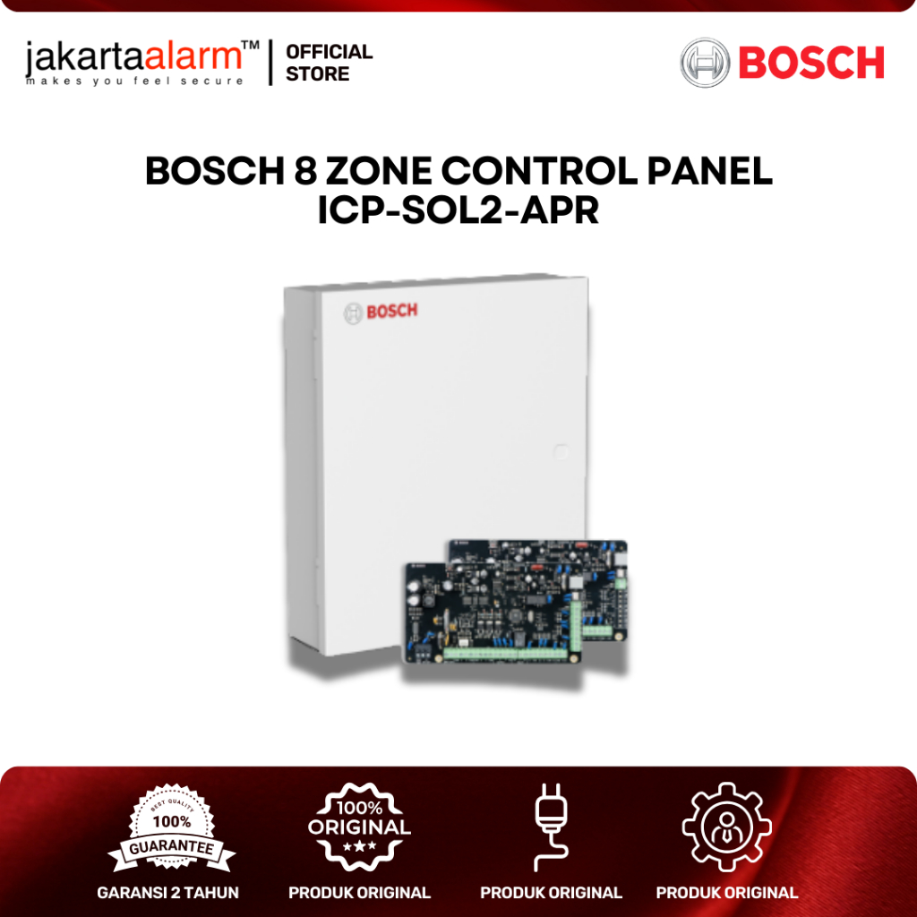Jual BOSCH 8 Zone Control Panel ICP-SOL2-APR | Shopee Indonesia