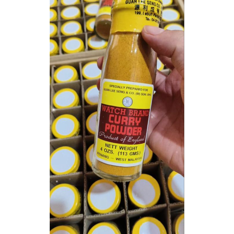 Jual LE Curry Powder Watch brand bumbu bubuk kari 400g vege penang king ...