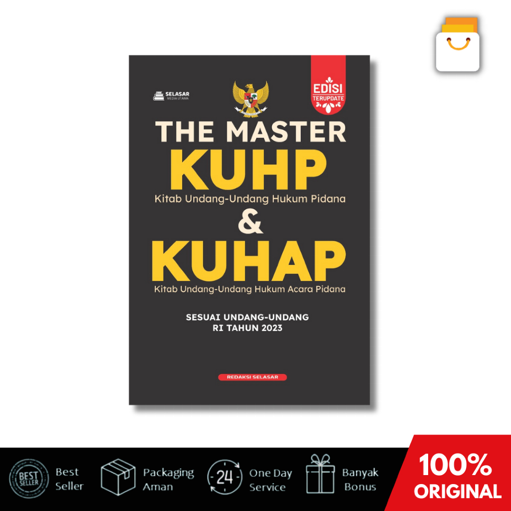 Jual Buku The Master KUHP & KUHAP Edisi Terupdate - Selasar Media Utama | Shopee Indonesia