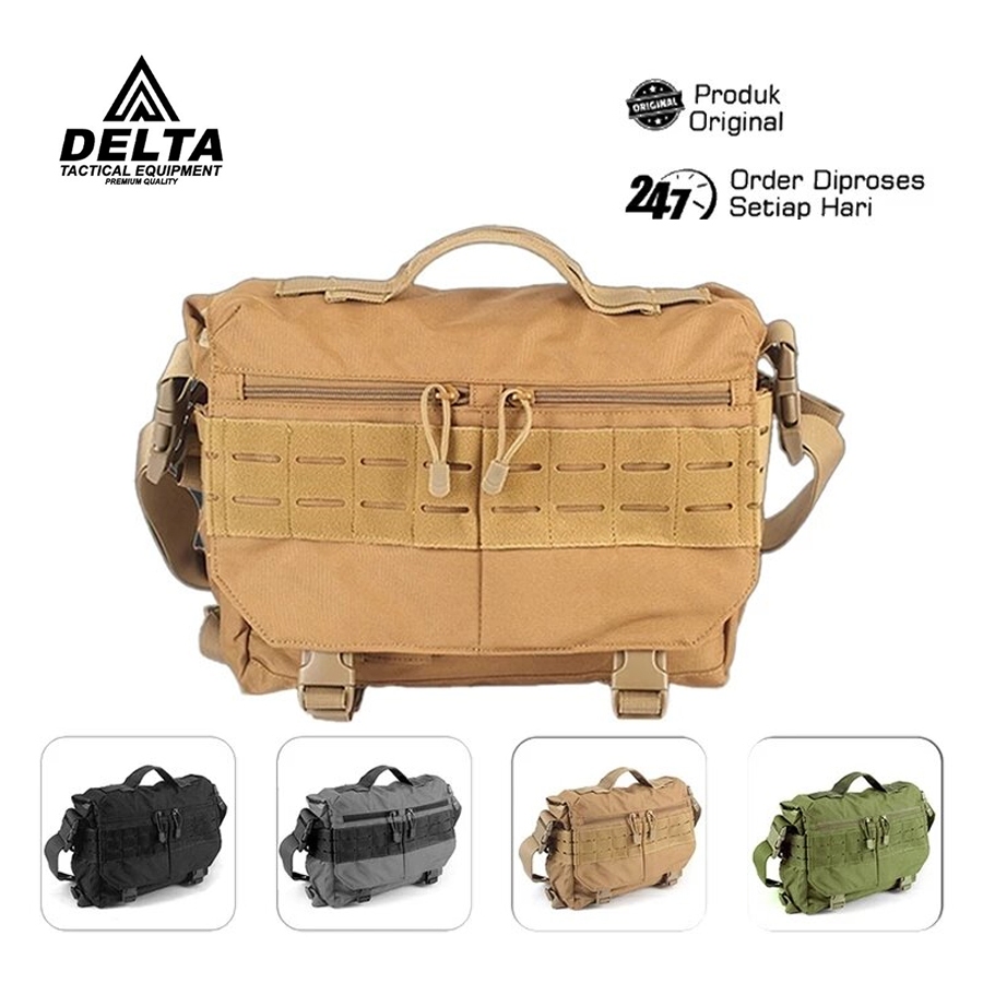 Jual 【DELTA】Tas selempang pria/Tas Selempang Waterproof Tactical Bag Premium Import | Shopee ...