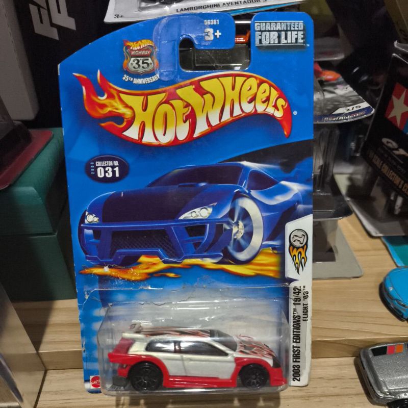 Jual Hot Wheels Flight 03 Putih 2003 First Edition | Shopee Indonesia