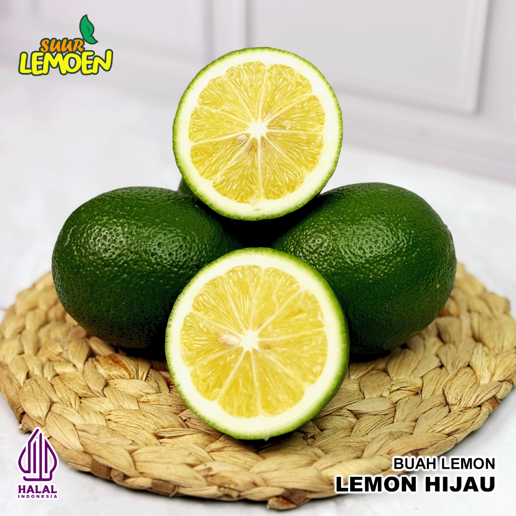 Jual Suur Lemoen Jeruk Lemon California Hijau 1 KG | Shopee Indonesia