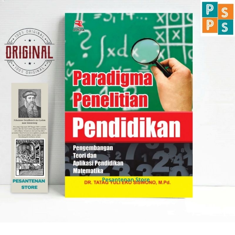 Jual Buku Paradigma Penelitian Pendidikan Teori dan Aplikasi Pendidikan Matematika Tatag Yuli ...
