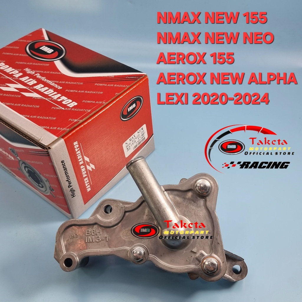 Jual WATER PUMP / POMPA RADIATOR NMAX NEW 155/AEROX 155/AEROX ALPHA / LEXI 2020-2024 ASLI IMB ...