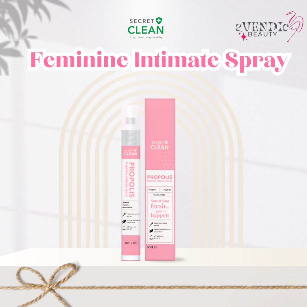 Jual READY Secret Clean Propolis Feminine Intimate Spray 8ml | Shopee ...