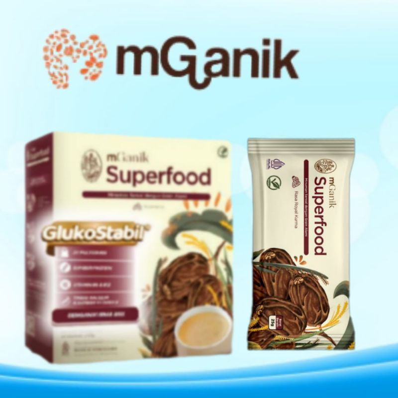 Jual MGANIK MULTIGRAIN SUPERFOOD 1 SACHET SUPLEMEN NUTRISI DIABETES ...