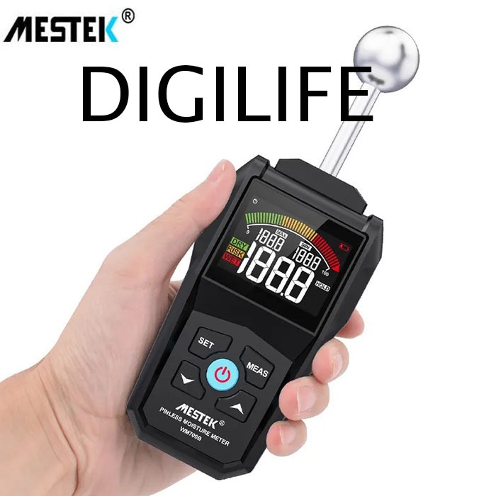 Jual Non Destructive Moisture Meter Mestek WM700B Wood Concrete Kayu ...